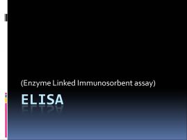ELISA(Enzyme Linked Immunosorbent assay)-1페이지