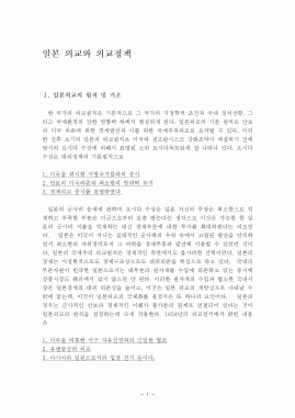 일본외교와 외교정책fp.-1페이지
