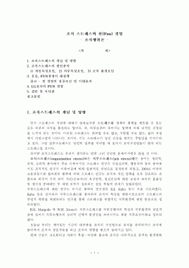 조직스트레스와 펀(Fun)경영 -1페이지