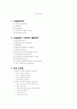수술실 레포트-1페이지