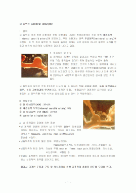 뇌동맥류, SAH, TFCA -1페이지