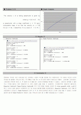 bisection, false position-1페이지