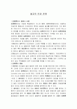불교의 인과율과 인연의 법칙 (레포트입니다)-1페이지