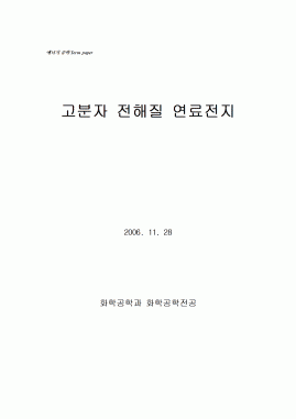 고분자 전해질 연료전지-1페이지