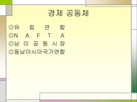경제공동체 레포트 자료-1페이지