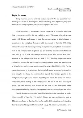 inequalities exist in the workplace-1페이지