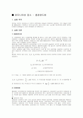 암모니아성질소-흡광광도법-1페이지