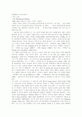 [독후감] 로맹롤랑의 장크리스토프를 읽고-1페이지