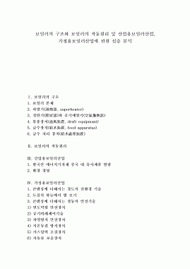 [보일러][산업용보일러][가정용보일러][보일러의 구조][보일러의 작동원리][산업용보일러산업][가정용보일러산업]보일러의 구조, 보일러의 작동원리, 산업용보일러산업, 가정용보일러산업 분석(보일러)-1페이지