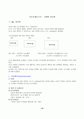 [간호학]전해질 불균형의 간호중재.hwp-1페이지