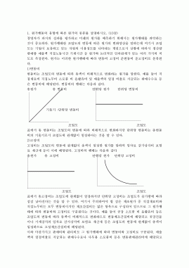 [방통대 경영학과 2학년 관리회계]원가행동의 유형에 따른 원가의 종류 및 문제풀이-1페이지