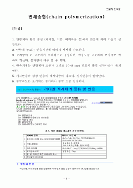 고분자의 연쇄중합-1페이지