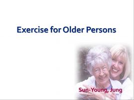 Exercise for Older Persons-1페이지