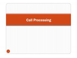 Call Processing 레포트 자료-1페이지
