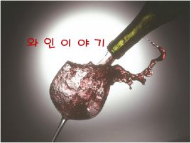 와인이야기 레포트 자료-1페이지