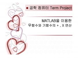 매트랩이용(우함수기함수)-1페이지