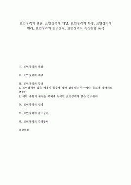 [표면장력][표면장력 특징][표면장력 원리][표면장력 감소물질][표면장력 측정방법]표면장력의 관찰, 표면장력의 개념, 표면장력의 특징, 표면장력의 원리, 표면장력의 감소물질, 표면장력의 측정방법 분석-1페이지