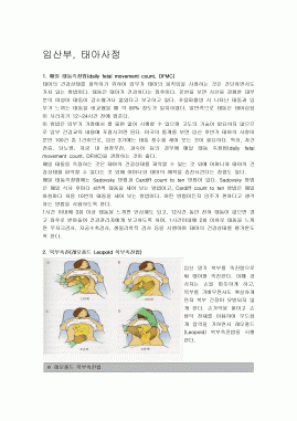 임산부 및 태아 검진 , 사정-1페이지