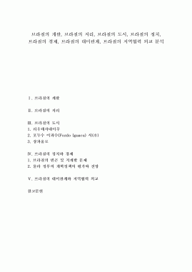 [브라질][브라질의 정치][브라질의 경제][브라질의 대미관계][브라질의 외교]브라질의 개괄, 브라질의 지리, 브라질의 도시, 브라질의 정치, 브라질의 경제, 브라질의 대미관계, 브라질의 지역협력 외교 분석-1페이지