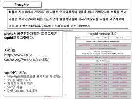 프록시서버 레포트 자료-1페이지