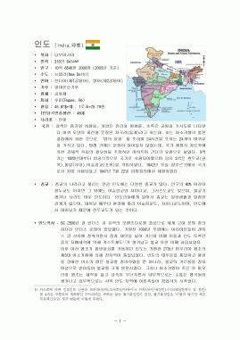 인도의 교육과 도덕교육-1페이지