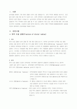 원위 요골 골절 케이스-1페이지