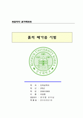 체가름실험레포트-1페이지