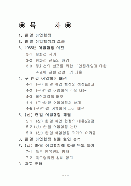 한 일 신,구 어업협정-1페이지