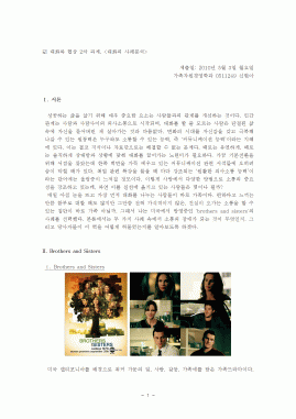 대화의 사례분석 (미드 brothers and sisters 분석)-1페이지