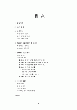 (지역사회복지론) 관악주민연대 분석 보고서-1페이지
