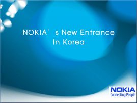 nokia(노키아) 한국시장진출 마케팅분석 파워포인트<영문발표자료>-1페이지