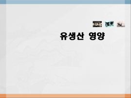 유생산 영양 레포트 자료-1페이지