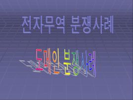 전자무역 분쟁사례-1페이지