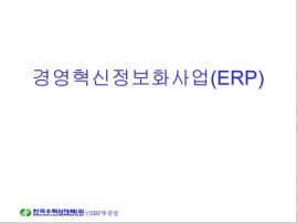 경영혁신정보화사업(ERP) - 수자원공사 교육자료-1페이지