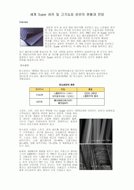 세계 Super 섬유 및 고기능성 섬유의 현황과 전망-1페이지