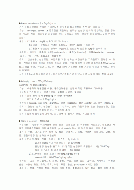 간호] 응급실 약물-1페이지