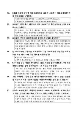 컴퓨터네트위크_2장 복습문제 -1페이지