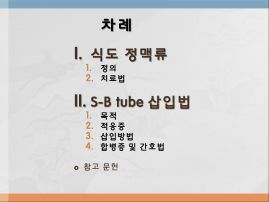 식도정맥류 레포트 자료-1페이지