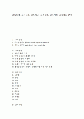 [교육][교육통계][교육규제][교육법규][교육투자][교육개혁][교육제도]교육통계, 교육규제, 교육법규, 교육투자, 교육개혁, 교육제도 분석(교육통계, 교육규제, 교육법규, 교육투자, 교육개혁, 교육제도)-1페이지