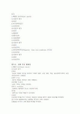 암으로  인한 주요 합병증-1페이지