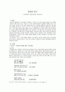 정지용 연구-시세계의 변모양상을 중심으로-1페이지