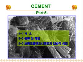 Cement & Admixture - Part 5-1페이지