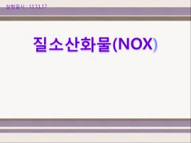 질소산화물(NOX)-1페이지