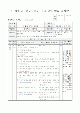 3)국어-6. 좋은 생각이 있어요 -  사실과 의견이 잘 드러나게 글을 쓰는 방법 알기-1페이지