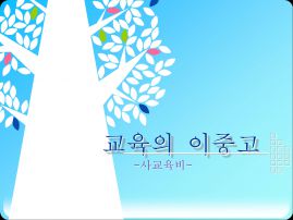 [사교육 대책방안] 사교육의 개념과 원인, 실태 및 사교육 대책방안-1페이지