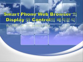 인간공학 브라우져 디스플레이 컨트롤-1페이지