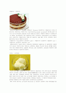 세계의 디저트-1페이지