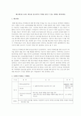 해고제도를 논하고 해고를 감소하거나 저항을 줄일 수 있는 대책을 제시-1페이지