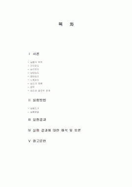 상대습도, 노점온도, 습공기선도 활용 실험-1페이지