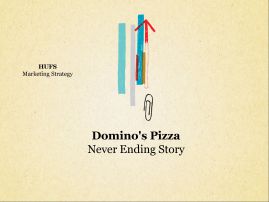 마케팅전략(Marketing Strategy) 도미노피자 (Dominos Pizza) Never Ending Story-1페이지